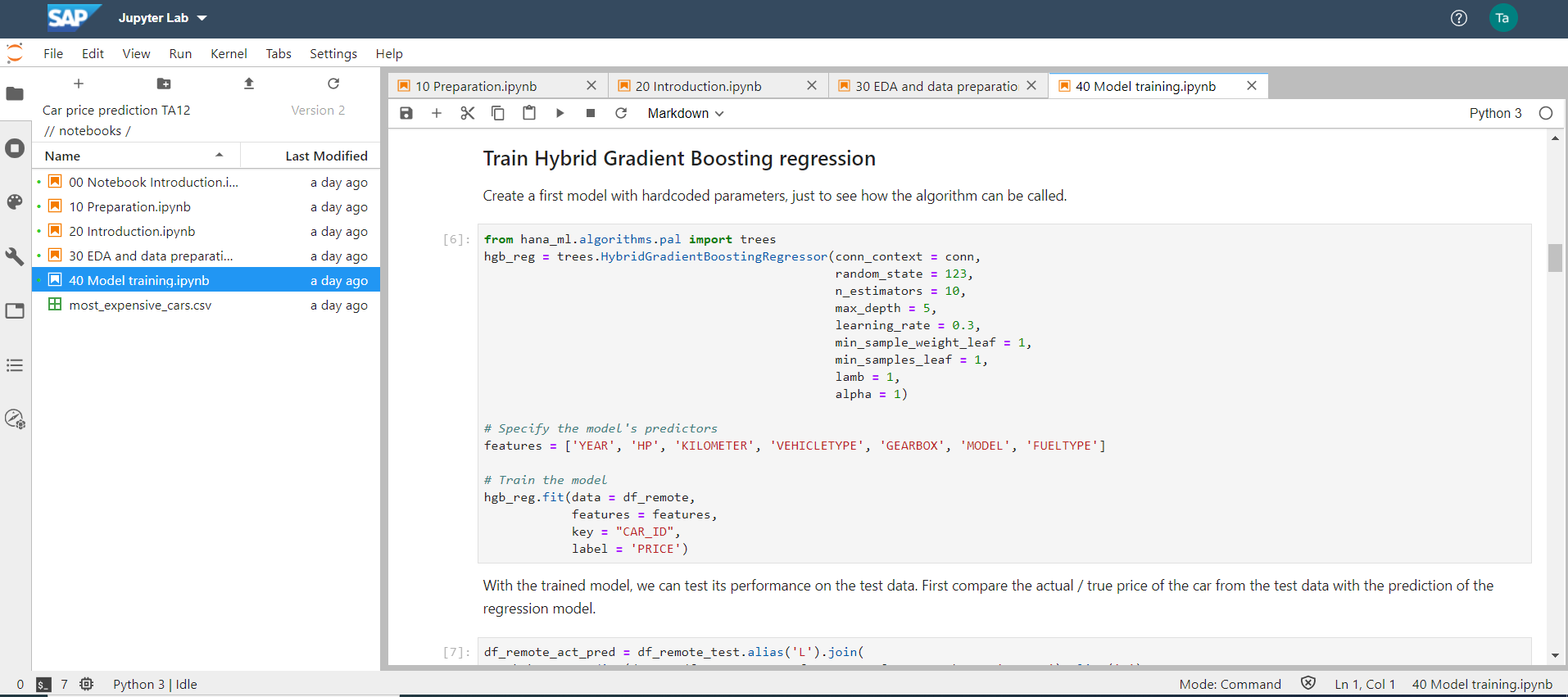 Integration of Machine Learning Pipelines into the SAP System Landscape ...