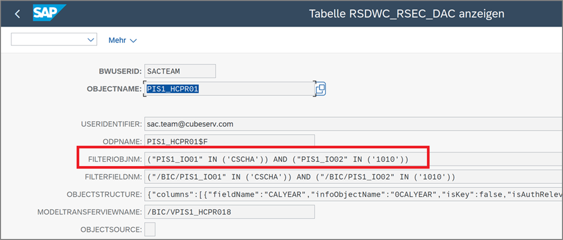 - Import SAP analysis authorizations into Power BI