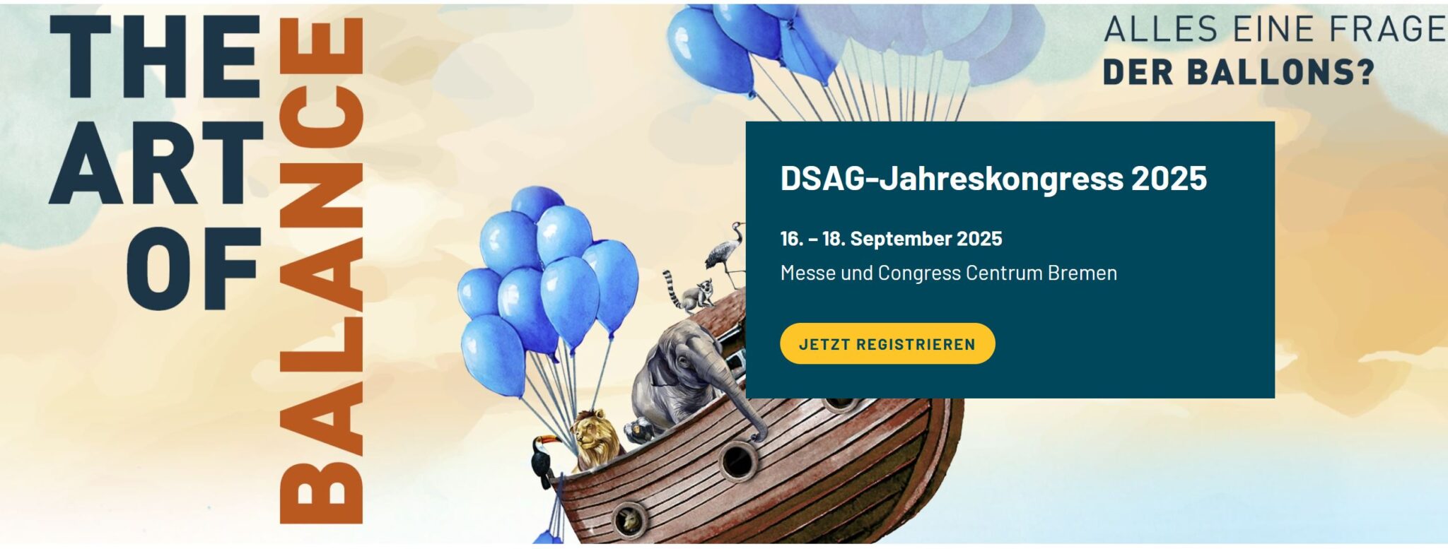 DSAG-Jahreskongress 2025 in Bremen - CubeServ