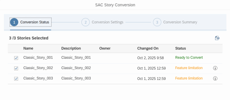 SAC Story Migration: So wechseln Sie von Classic zu Optimized Story ...